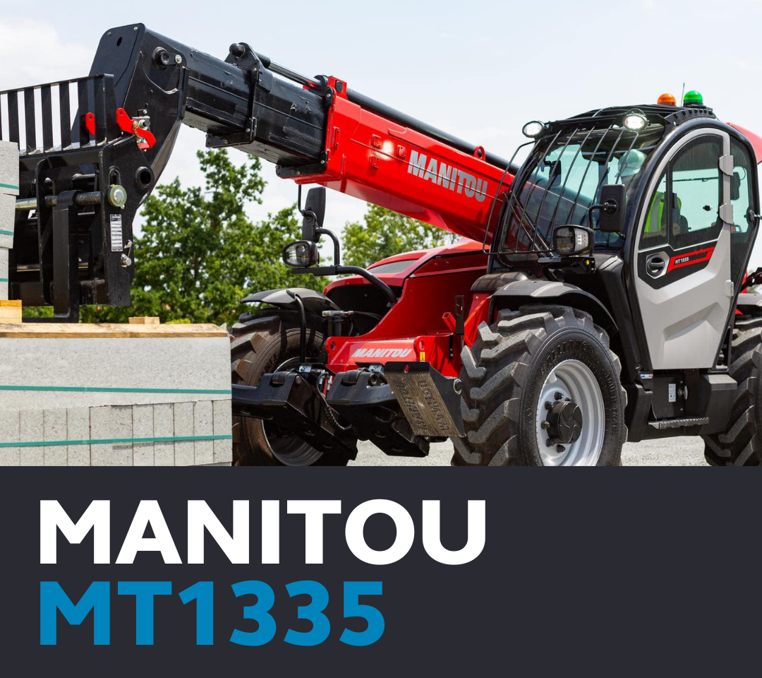 Introducing the Manitou MT1335 Telehandler - T H WHITE Construction