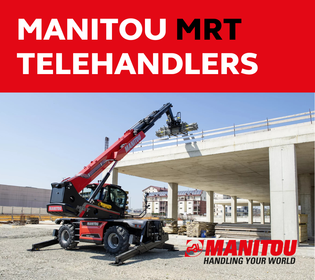 Manitou MRT Rotating Telehandlers – In Stock Now - T H WHITE Construction
